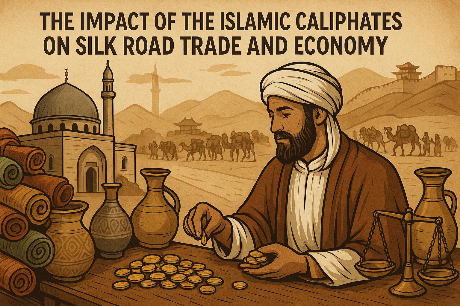The Impact of the Islamic Caliphates on Silk Road Trade and Economy